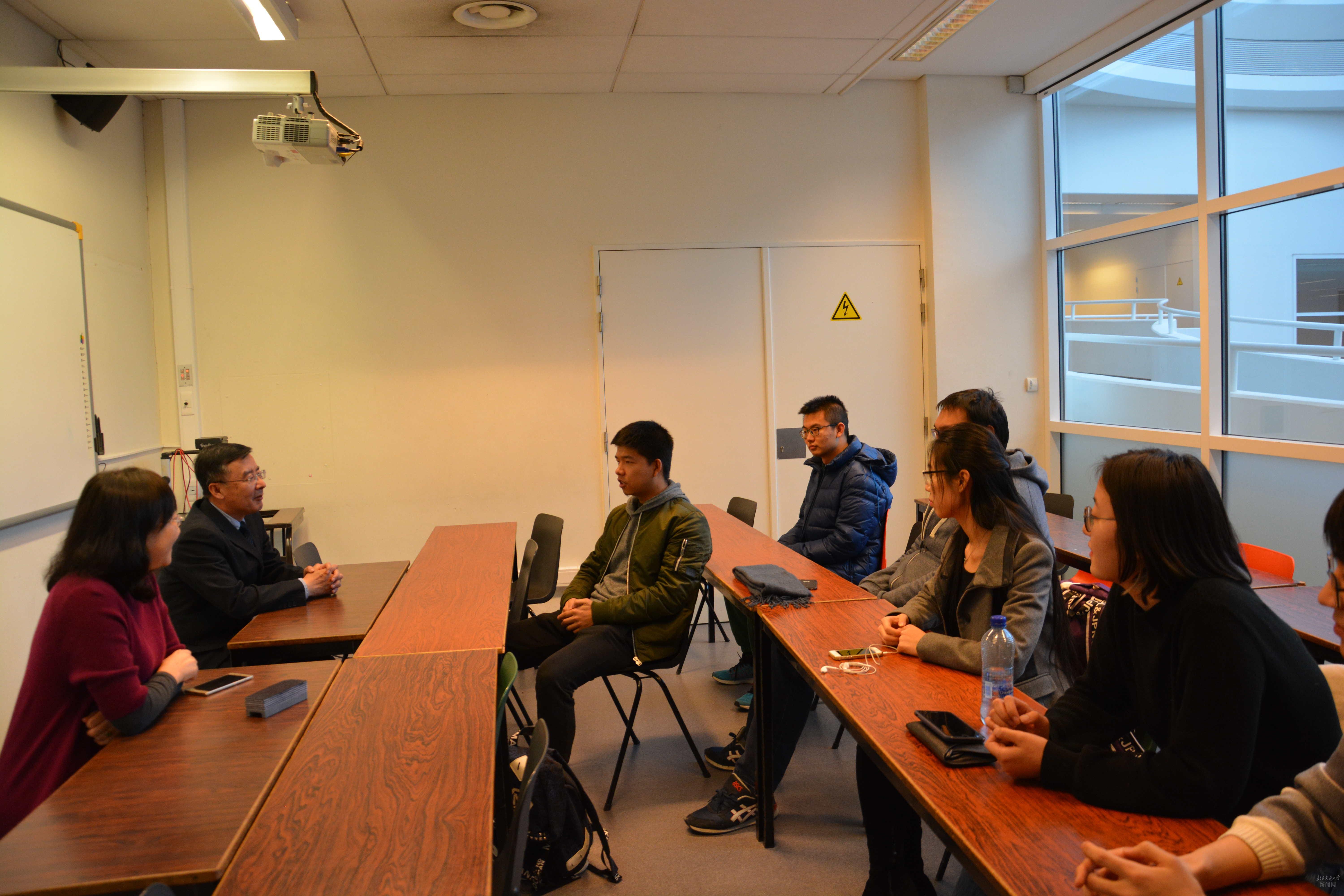 我校比利时鲁汶大学孔子学院召开首届理事会-北京交通大学新闻网