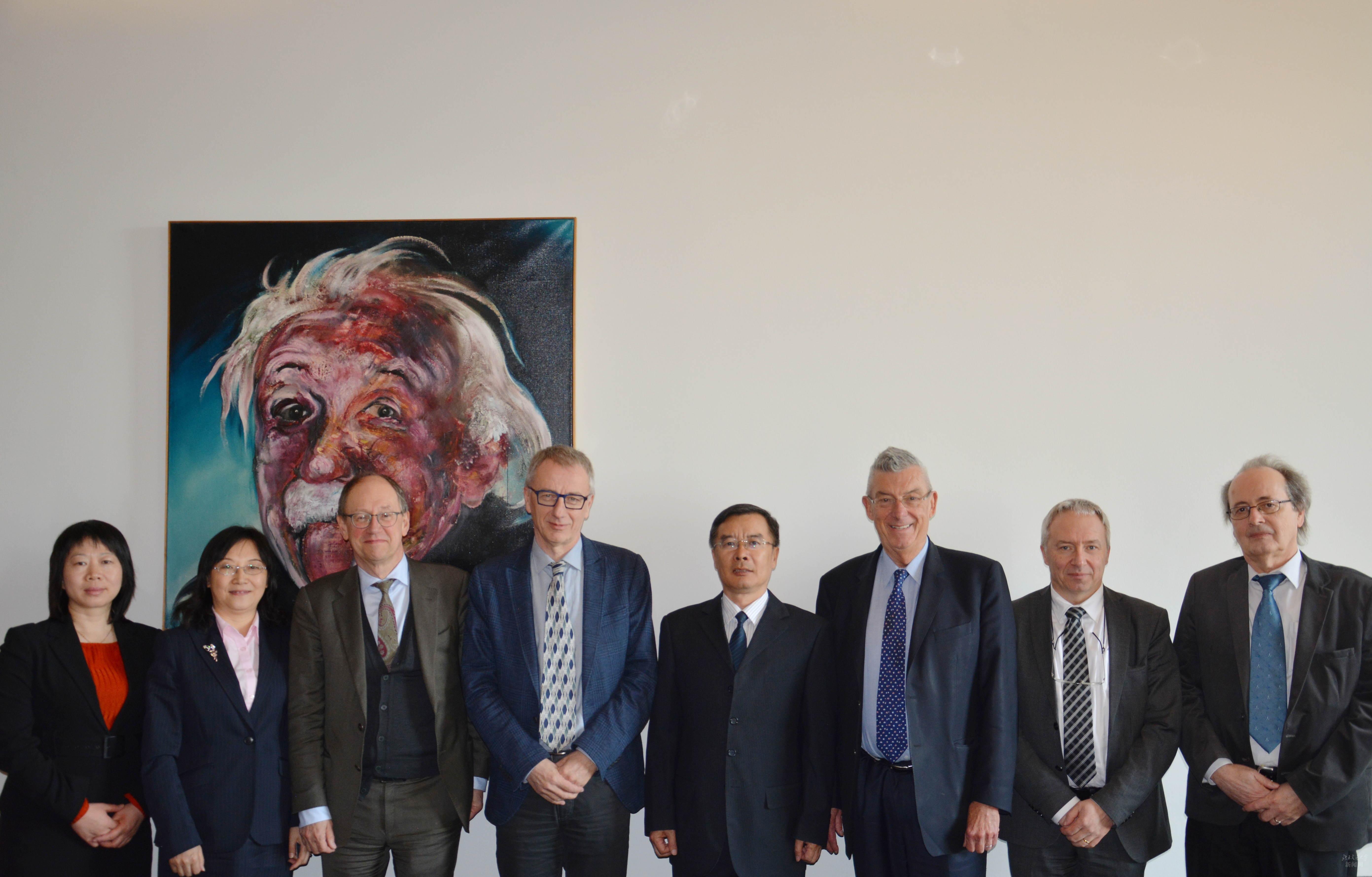 我校比利时鲁汶大学孔子学院召开首届理事会-北京交通大学新闻网